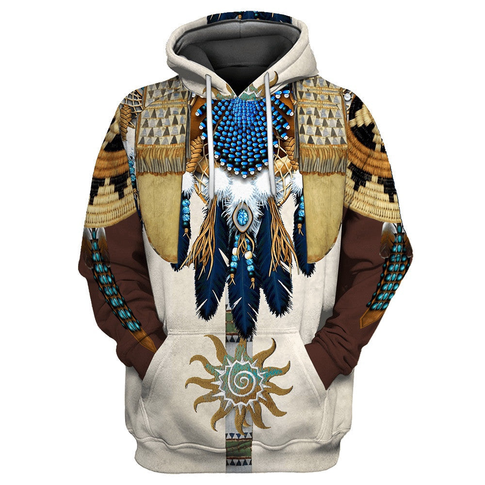Spirit Of The Earth Native American All Over Printed Hoodie, Native Am ...