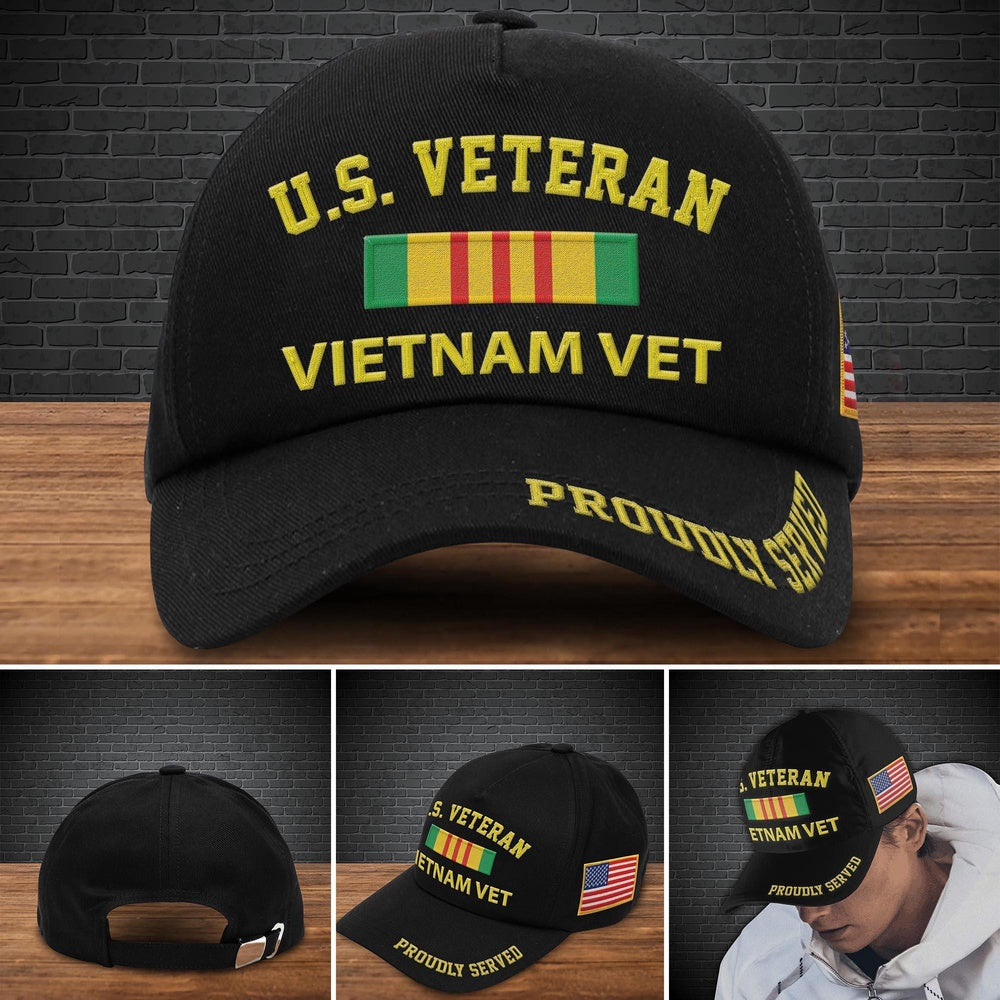 Air Force Veteran Cap, US Air Force Military Cap , Proudly Served Vete ...