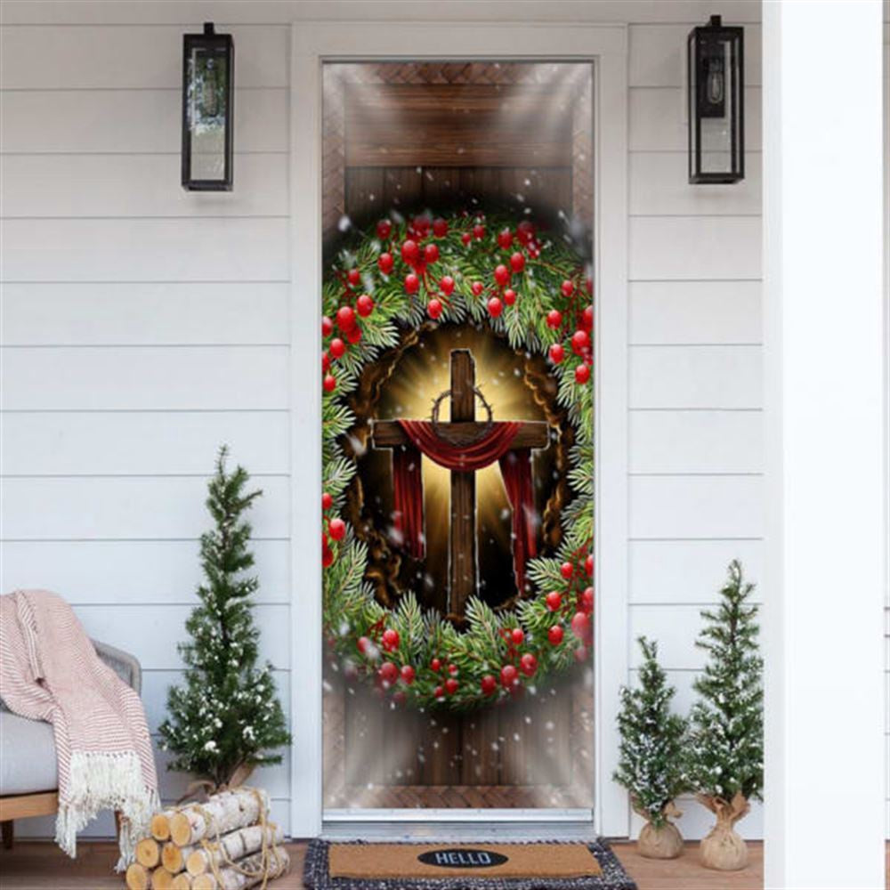 Christian Door Decorations, Christian Cross Door Cover,, Christian Hom ...