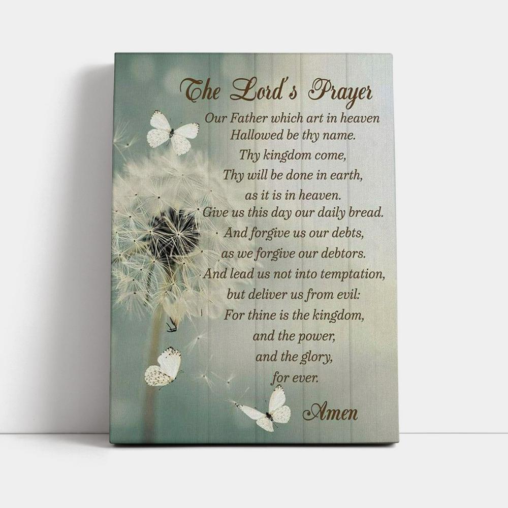 Dandelion Create In Me A Clean Heart Psalm 5110 Canvas Prints - Bible ...