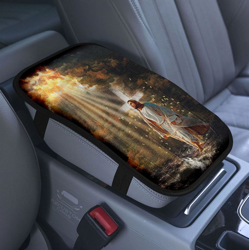 Jesus Walking On Water Car Center Console Cover, Jesus Pictures, Chris ...