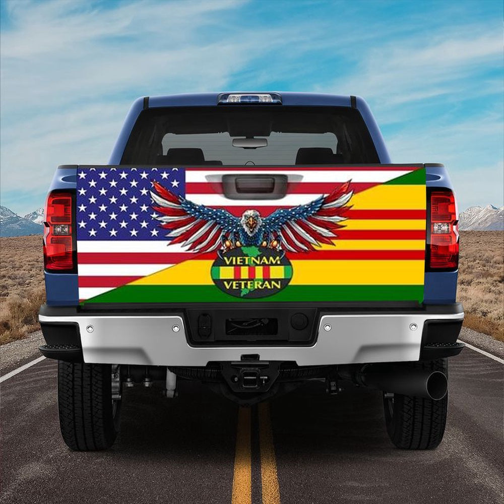 Military Car Wrap, Vietnam Veteran American Us Truck Tailgate Decal Me ...