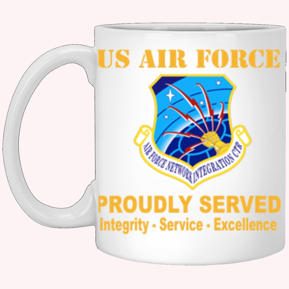 Military Coffee Mugs, US Air Force Communications Command Proudly Serv ...