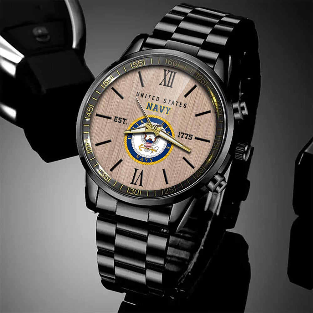 US Navy Watch, Military Watch, Veteran Watch, Dad Gifts, Military Watc ...