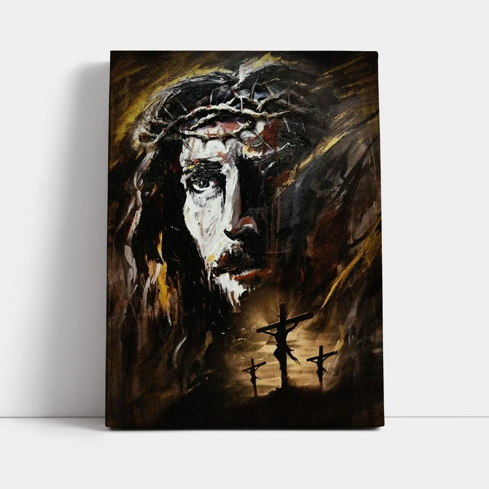 Unique Jesus, Jesus On The Cross, The Life Of Jesus Canvas Poster ...