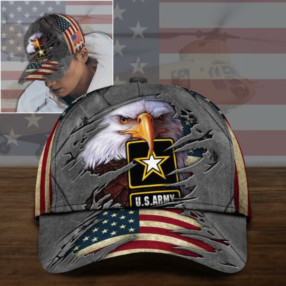 Us Army Baseball Cap, US Army Military Cap, Veteran Cap, Custom Your C ...