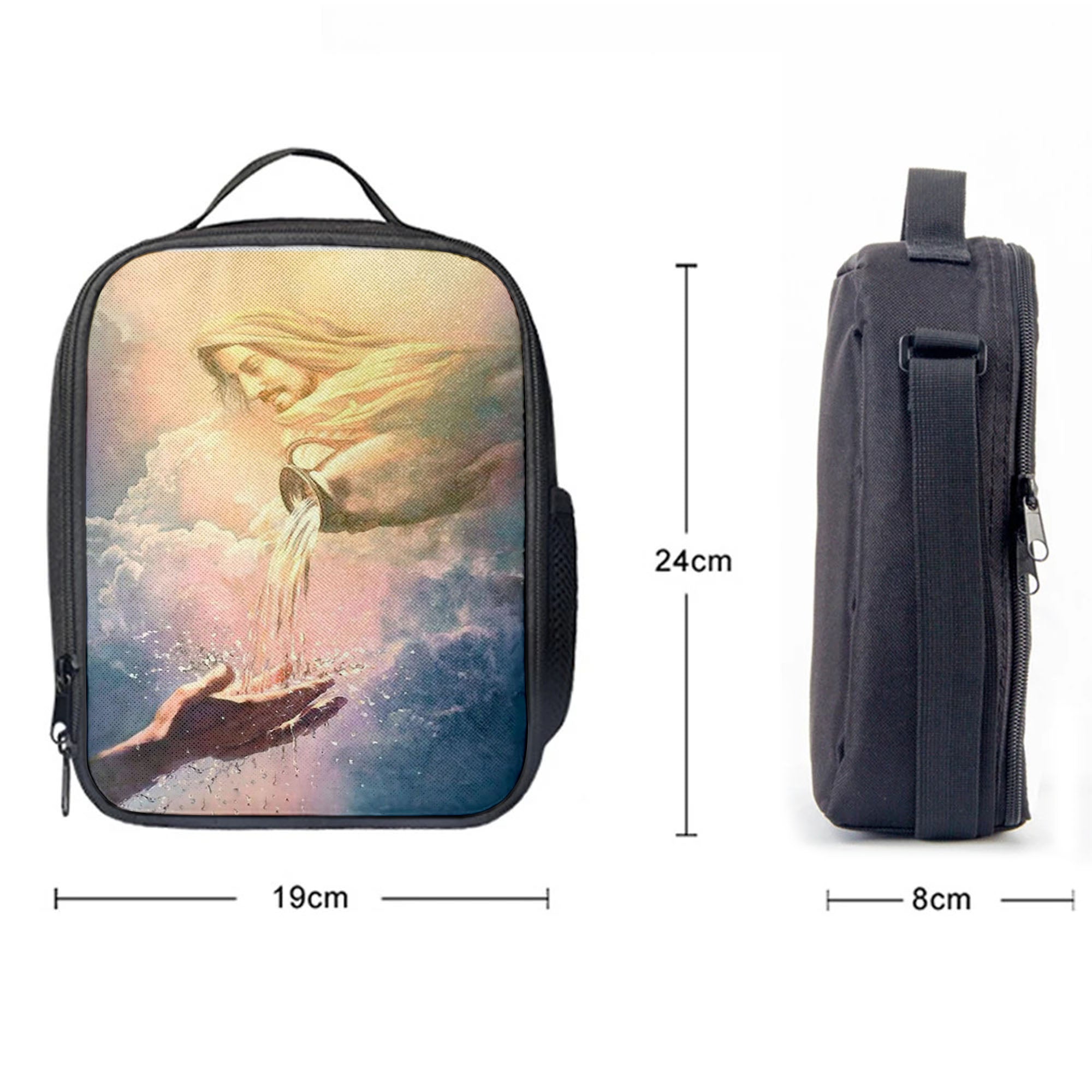 Water Of Life Jesus Lunchbag, Jesus Christ Lunch Bag, Christian Lunchb ...